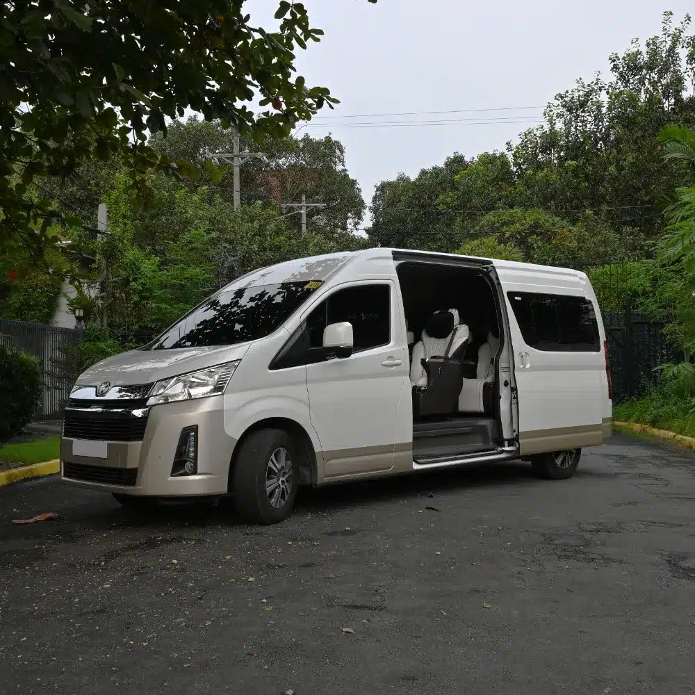 Toyota Tourer VIP for rent Manila - LXV Cars