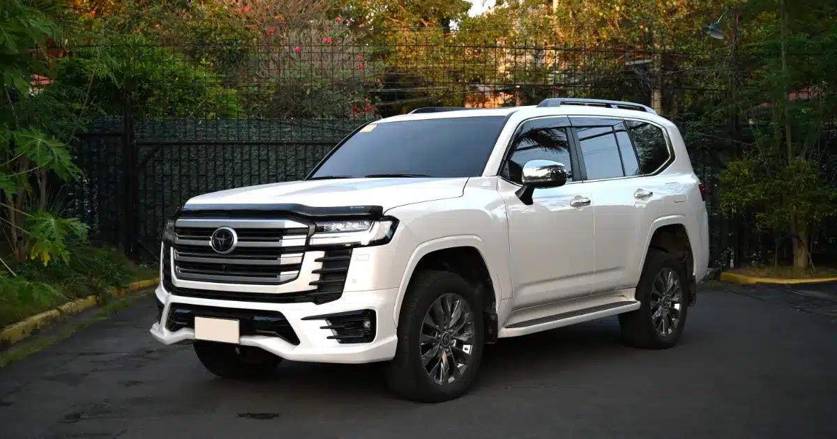 Toyota Land Cruiser Bulletproof For Rent Manila - LXV Cars